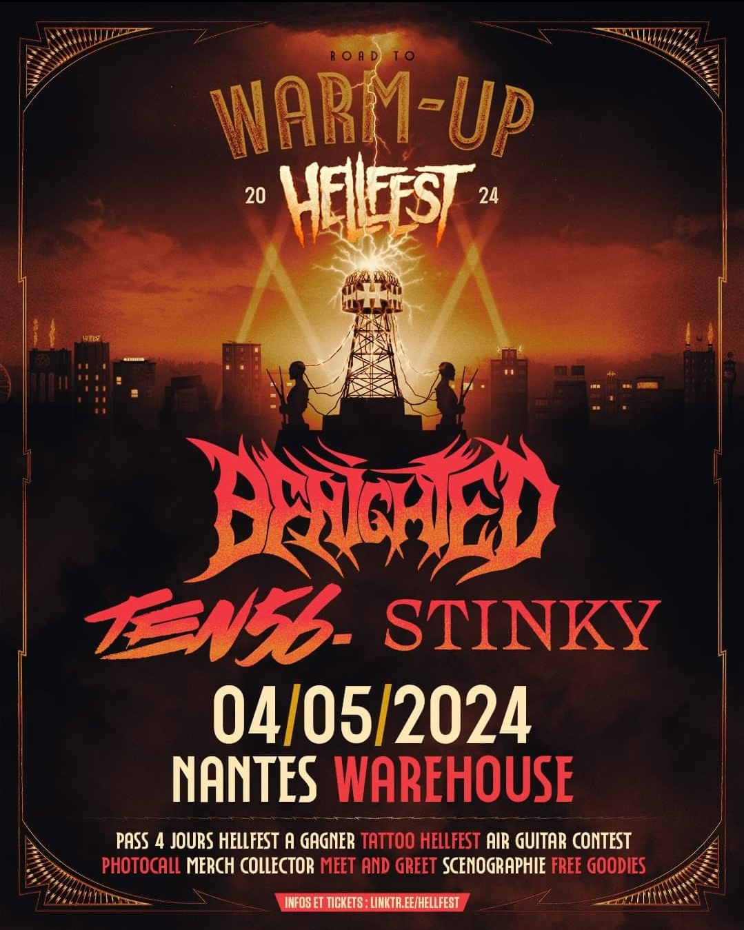 Hellfest Warm-Up Tour 2024 – Découvrez le line-up et le parcours ...